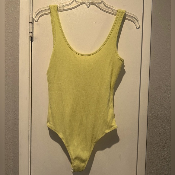 Full Tilt | Tops | Full Tilt Yellow Bodysuit Tank | Poshmark